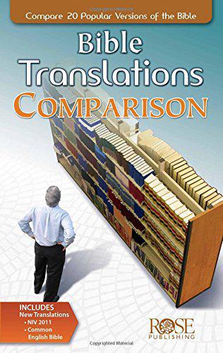 Bible Translations Comparison - Pamphlet | Family Books & Gifts