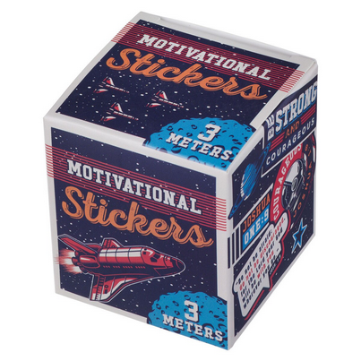 Be Strong and Courageous Sticker Roll - Joshua 1:9 | Family Books & Gifts